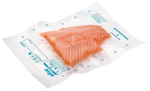 Oliso Pro VAC-SNAP Bags for Oliso Vacuum Sealers (28 Medium 1 Quart Bags, 20 Large 1 Gallon Bags)