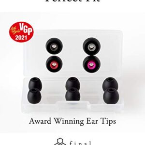 Final A4000 in-Ear Wired Noise Isolating High Precision Clear and Transparent Sound Earphones