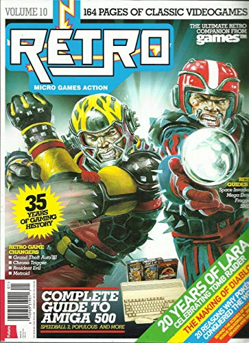 RETRO MAGAZINE: THE ULTIMATE RETRO COMPANION FROM GAMES ISSUE, 2018 ISSUE # 10