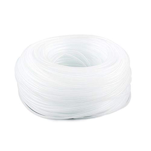 KnR Harmony Aquarium Tubing 100 Feet 3/16" Standard Air Tubing Translucent Airline Tubing for Fish Tank Terrariums Hydroponics Air Pump Flexible