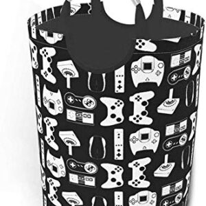 Game Weapon Funny Gamer Laundry Basket Laundry Hamper Large Capacity Portable Dirty Clothes Storage Bags Household Toy Organizer