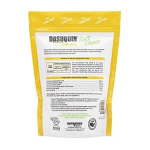 DASUQUIN MSM Soft Chews for Large Dogs 60 lbs. +, Count of 84, 7.5 in