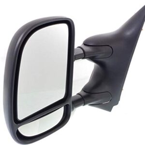 Garage-Pro Mirror Compatible with 2009-2014 Ford E-150, E-250, 2009-2016 E-350 Super Duty and E-450 Super Duty Towing, Driver Side, Power Glass