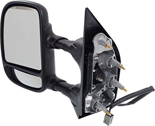 Garage-Pro Mirror Compatible with 2009-2014 Ford E-150, E-250, 2009-2016 E-350 Super Duty and E-450 Super Duty Towing, Driver Side, Power Glass