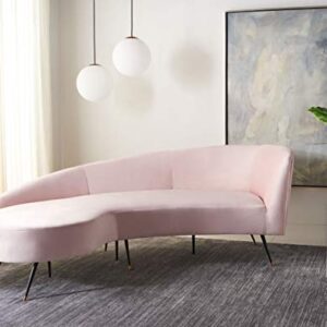 Safavieh SFV2101D Sofas, Pale Pink