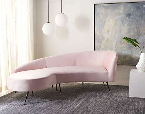 Safavieh SFV2101D Sofas, Pale Pink