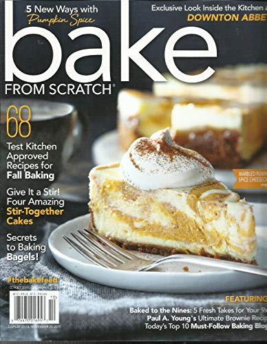 BAKE FROM SCRATCH MAGAZINE, 5 NEW WAYS WITH PUMPKIN SPICE SEP/OCT, 2019#5