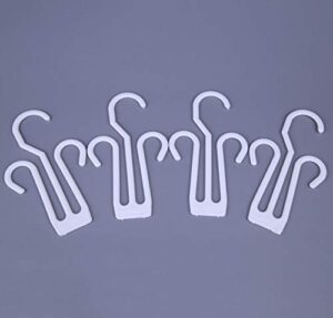 welliestr 100 pcs (white) plastic slippers leather shoes drying shelf hanger shoes hanger drying rack