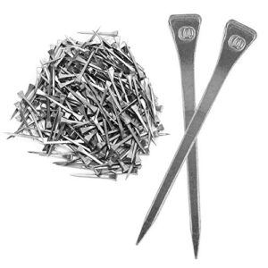 250pcs horseshoe nails steel hoof peg horseshoe accessory firmly horseshoe nails horse tool accessory