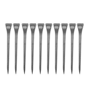 250PCS Horseshoe Nails Steel Hoof Peg Horseshoe Accessory Firmly Horseshoe Nails Horse Tool Accessory