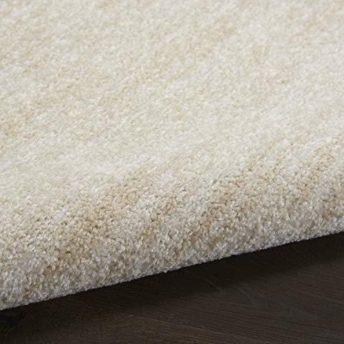 Nourison Essentials Solid Contemporary Ivory Beige 8' X 10' Area Rug