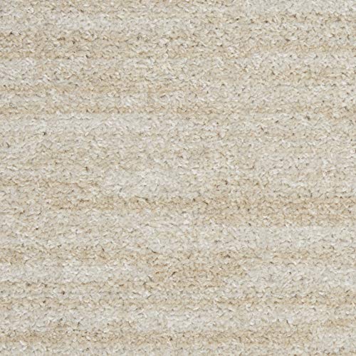 Nourison Essentials Solid Contemporary Ivory Beige 8' X 10' Area Rug