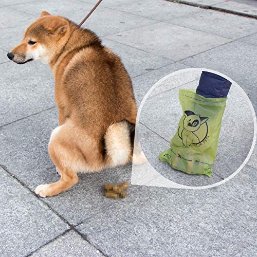 YORJA Dog Poop Bags, 720 Pet Waste Bags,100% Leak Proof Extra Thick and Strong Biodegradable