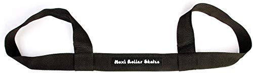 Roller Skate Leash - Transport Strap for Skates (Black)