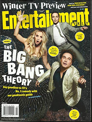 ENTERTAINMENT WEEKLY, MAGAZINE, THE BIG BANG THEORY JANUARY, 11 2018# 1544