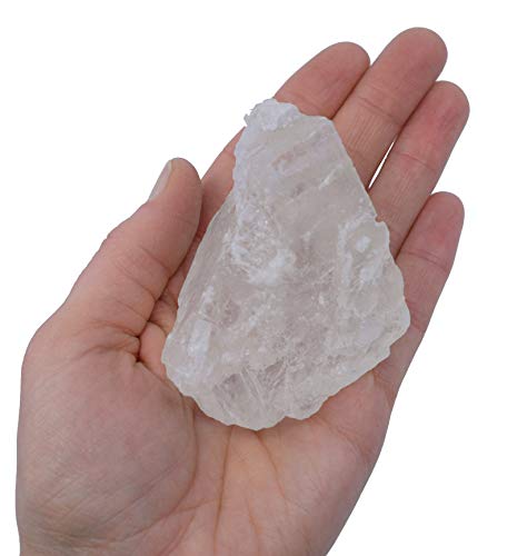 Raw Halite, Mineral Specimen - Hand Sample - Approx. 3" - Geologist Selected & Hand Processed - Great for Science Classrooms - Eisco Labs