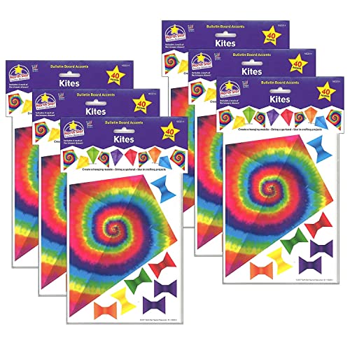 North Star Teacher Resources Bulletin Board Accents, Kites - Soar to Your Potential, 40 Per Pack, 6 Packs (Nst3214-6)