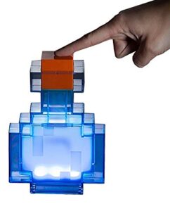 minecraft potion bottle light color-changing led lamp | 7 inch night light