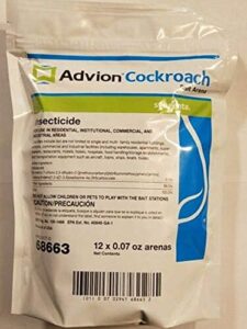 advion 68663 arena 12ct bag cockroach bait station, white