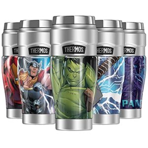 thermos marvel - hulk rubble stainless king stainless steel travel tumbler, vacuum insulated & double wall, 16oz