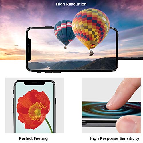 Bsz4uov for iPhone 11 Screen Replacement 6.1 3D Touch Screen LCD Display Digitizer for A2111, A2223, A2221 Cell Phone Repair Kits+ Waterproof Frame Adhesive Sticker+Screen Tempered Protector+Face ID