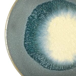 Main + Mesa Stoneware Reactive Glaze Coasters, Set of 4