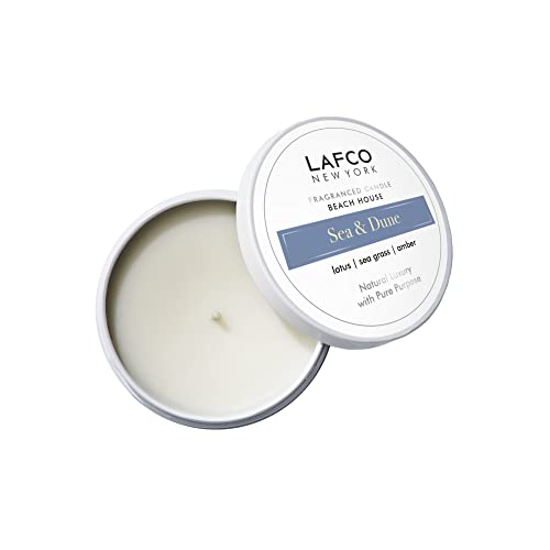 LAFCO New York Travel Candle, Sea & Dune - 4 oz - 20-Hour Burn Time - Made in The USA