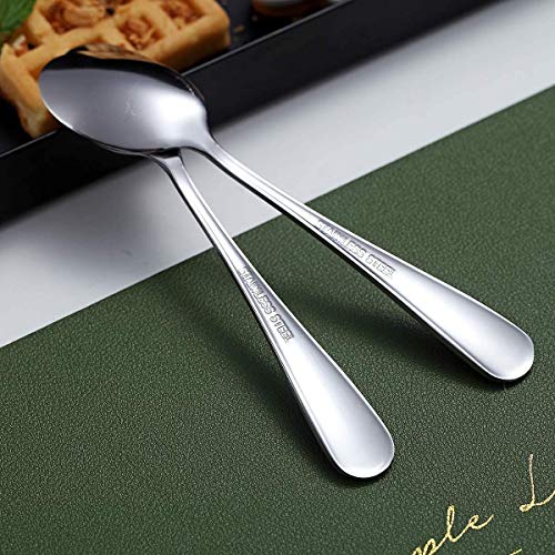 Coffee Spoons, Kyraton 5.5" Espresso Spoons Tea Spoons, Stainless Steel Small Mini Spoons, Tiny Spoon Set For Parties, Wedding Pack of 12