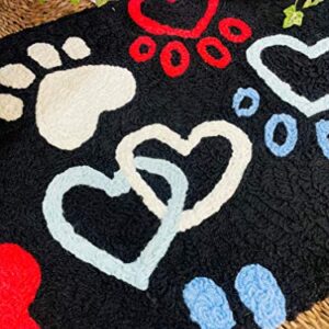 I Luv Paws 20 x30 Jellybean Accent Rug