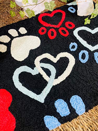 I Luv Paws 20 x30 Jellybean Accent Rug