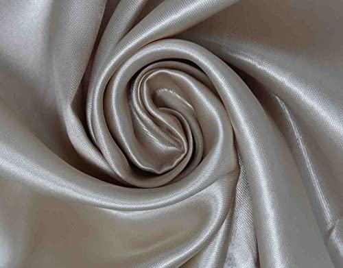 Charmeuse Satin Champagne (15 Yard Bolt)