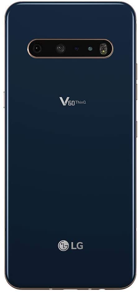 LG V60 ThinQ 5G 128GB Android Smartphone LM-V600TM (Renewed) (Classy Blue, 128GB, GSM Unlocked)