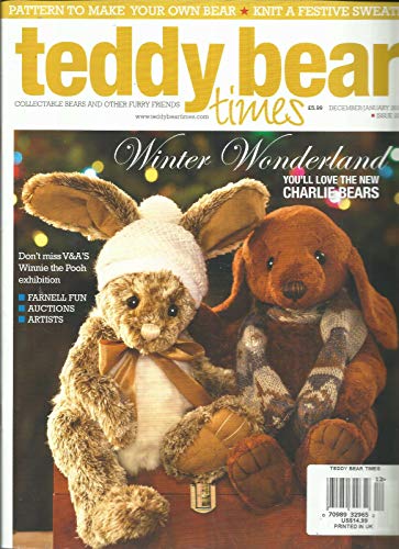 TEDDY BEAR TIMES MAGAZINE, COLLECTABLE BEARS AND OTHER FURRY FRIENDS, DEC, 2018