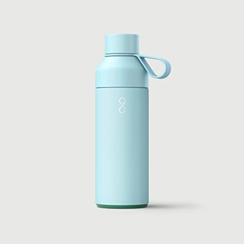 Ocean Bottle - Recycled Stainless Steel Drinks Reusable Water Bottle - Eco-Friendly & Reusable - Sky Blue - 500ml