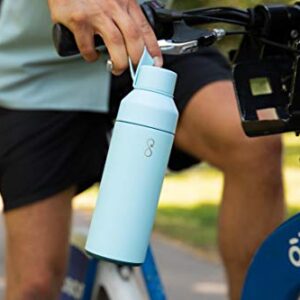 Ocean Bottle - Recycled Stainless Steel Drinks Reusable Water Bottle - Eco-Friendly & Reusable - Sky Blue - 500ml