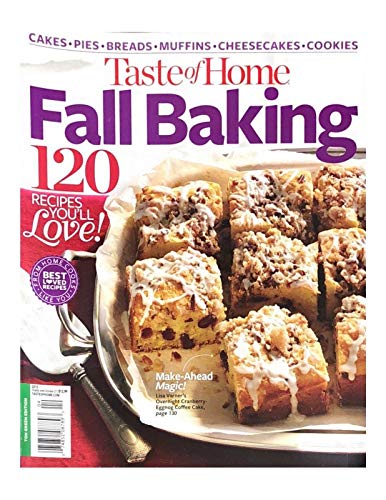 TASTE OF HOME, FALL BAKING, DISPLAY UNTIL OCTOBER 27 2015. FALL 2015