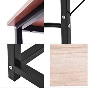 melupa L-Shaped Desk Computer Corner Desk, Home Office Gaming Table, Sturdy Writing Workstation, Space-Saving, Easy to Assemble