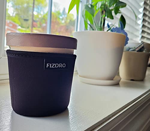 Fizdro Ice Cream Pint Holder - Monochrome (Black)