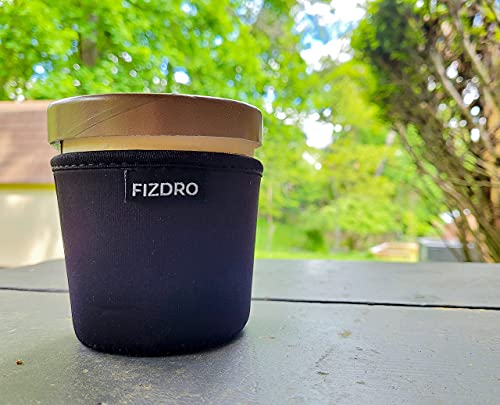 Fizdro Ice Cream Pint Holder - Monochrome (Black)