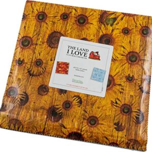 Lori Deiter The Land I Love 10X10 Pack 42 10-inch Squares Layer Cake Benartex