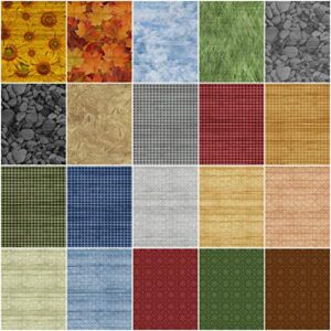 Lori Deiter The Land I Love 10X10 Pack 42 10-inch Squares Layer Cake Benartex