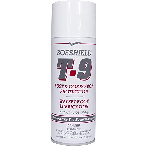 Boeshield T-9 Rust and Corrosion Protection/Inhibitor and Waterproof Lubrication, 12 oz, Size