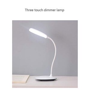 Fasclot Dimmable LED Desk Lamp with USB Charging Port Table Lamp for Office Lighting Home & Garden Led Light