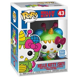 funko pop! diamond glitter collection - hello kitty [sky] #43 vinyl figure shop exclusive le 4000