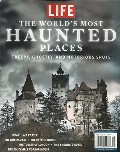 TIME INC SPECIAL, LIFE THE WORLD'S HAUNTED PLACES MAGAZINE, ISSUE, 2018