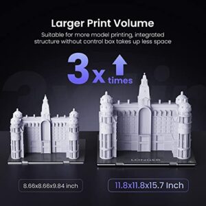 Longer LK5 Pro 3D Printer, DIY FDM 3D Printer with 4.3" Color Touch Screen, Fully Open Source, Silent Motherboard, Filament Run-Out Detection Function, Large Print Size 11.8x11.8x15.7 in