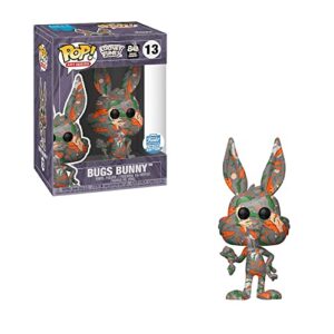 funko pop! animation: bugs bunny 80th anniversary – carrot bugs bunny art series vinyl figure – funko shop exclusive