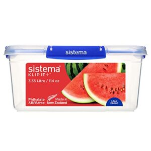 sistema klip it container, 3.35 l, transparent