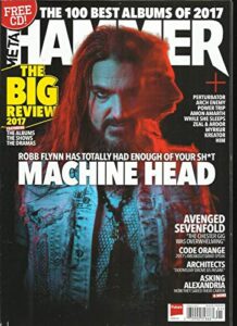 metal hammer magazine, the 100 best albums of 2017 jan, 2018 free cd missing