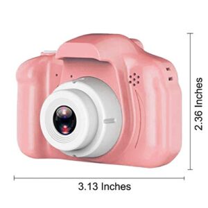 Banaza Kids Camera with Case – Camera for Kids with 32GB SD Card and Case Included | Kids Digital Camera | Best Birthday Gift for 3-6 Year Old | Toddler Video Recorder with 1080P HD 2 Inch LCD (Pink)